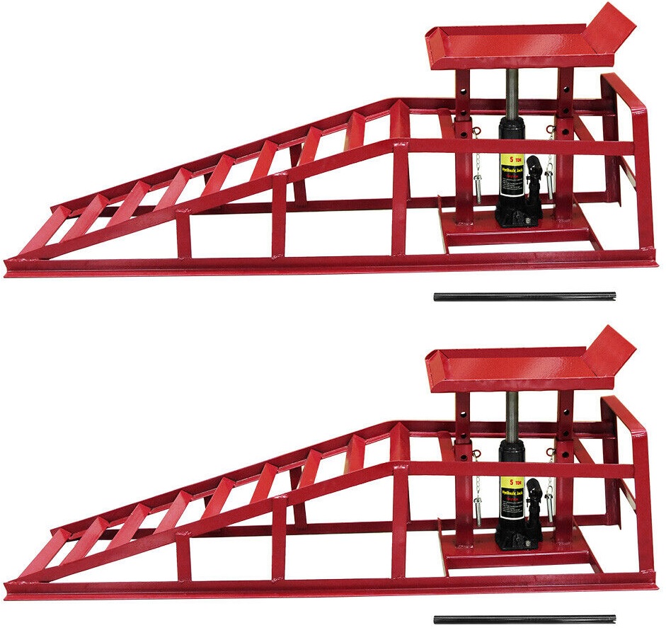 RAMP SET OF TWO WITH PATENTED BOTTLE JACK SYSTEM 2 TON - Highveld ...